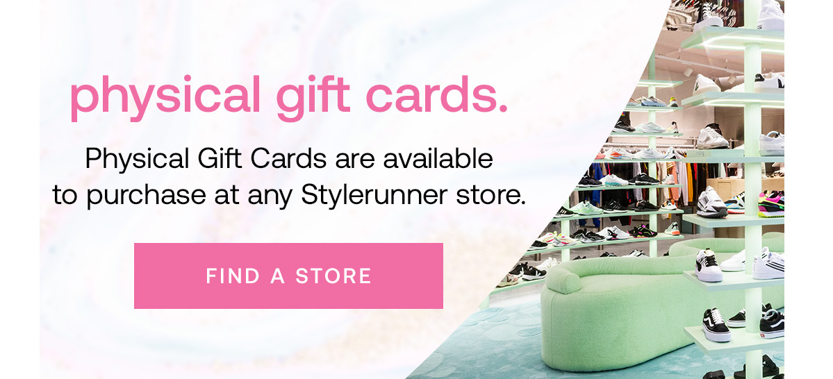 Gift Cards | Buy an eGift Card | Stylerunner | Stylerunner