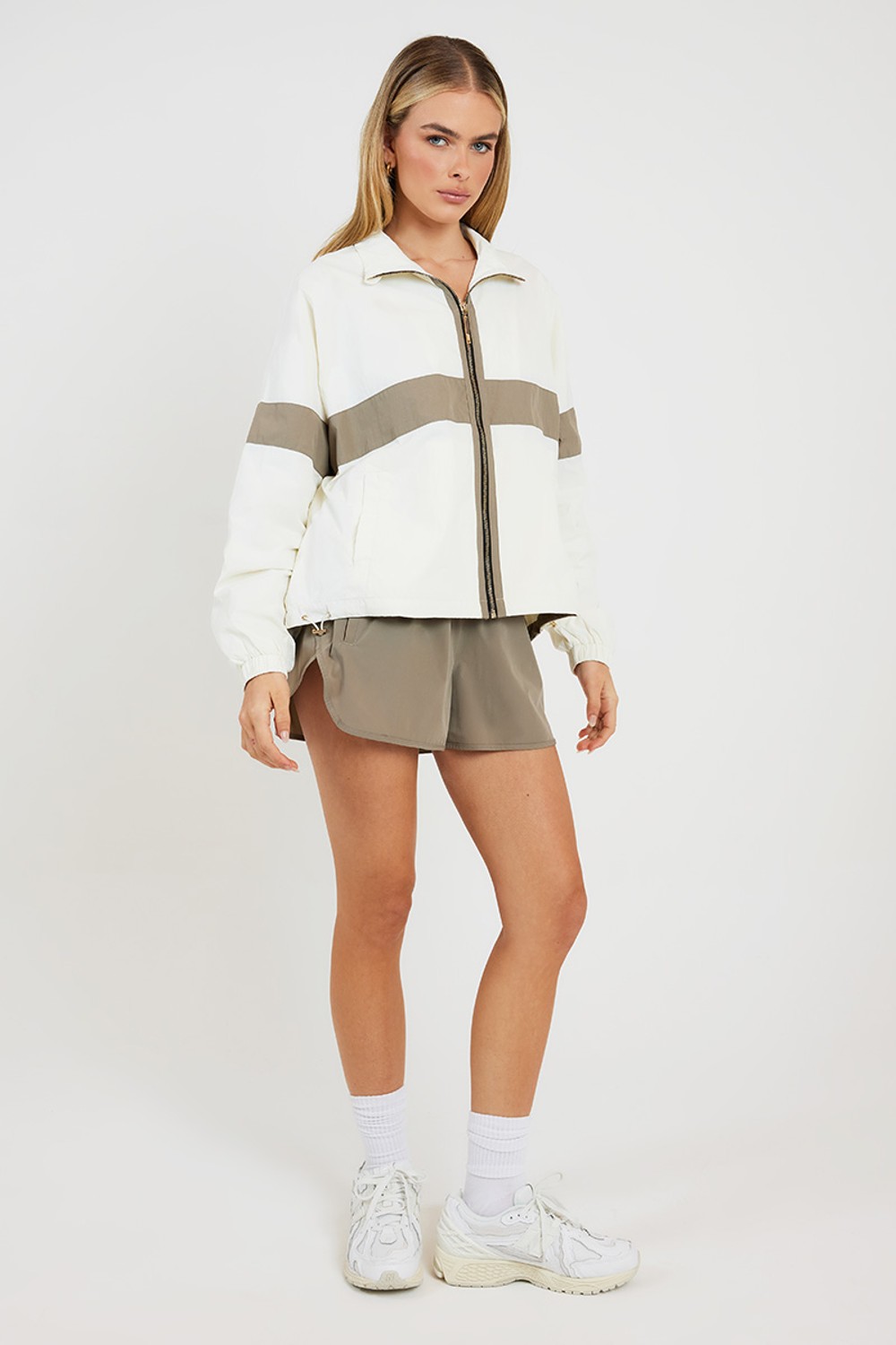 Stylerunner Element Windbreaker Chalk | Stylerunner