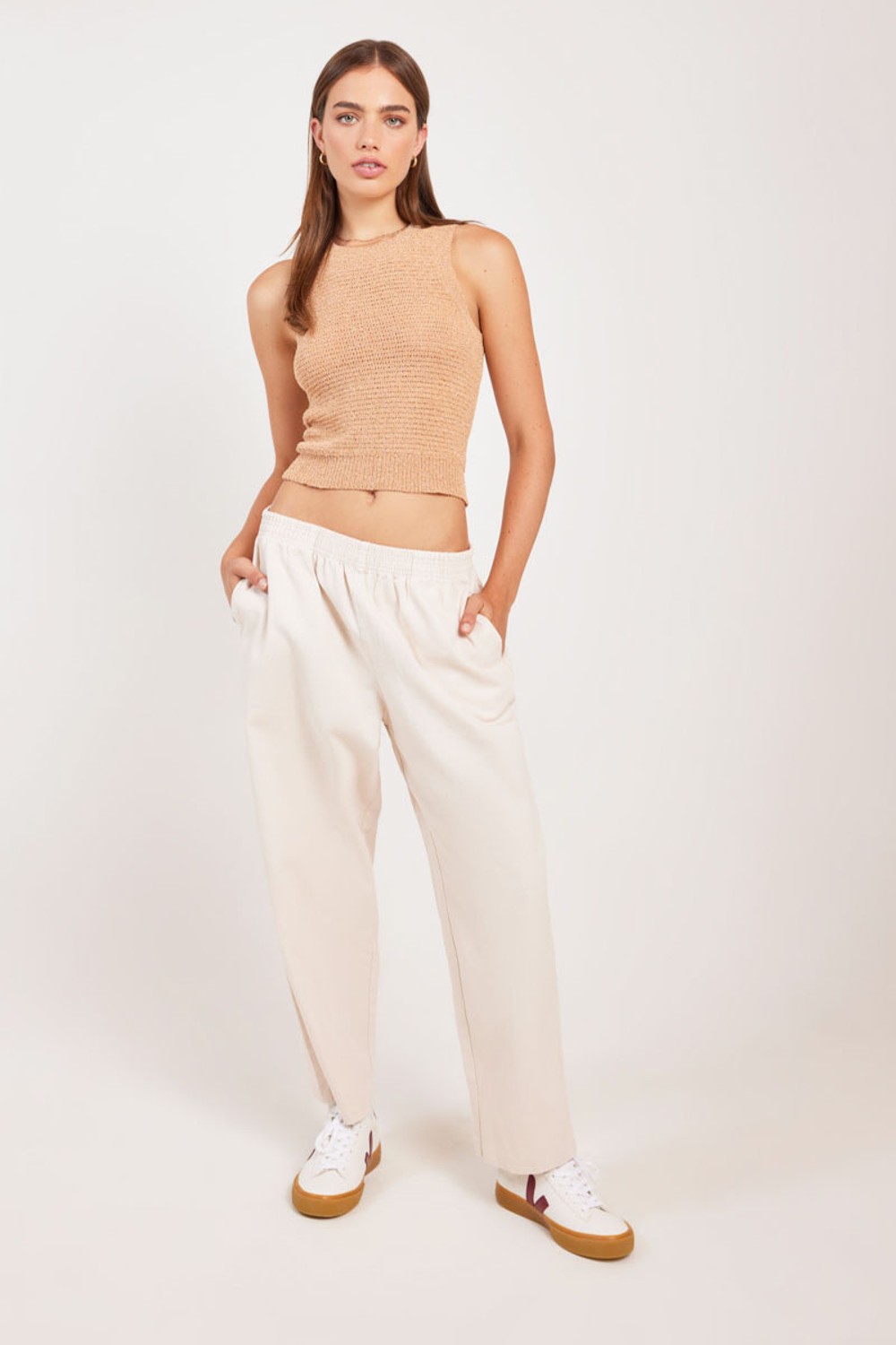 Nude Lucy Ember Knit Tank Brick | Stylerunner
