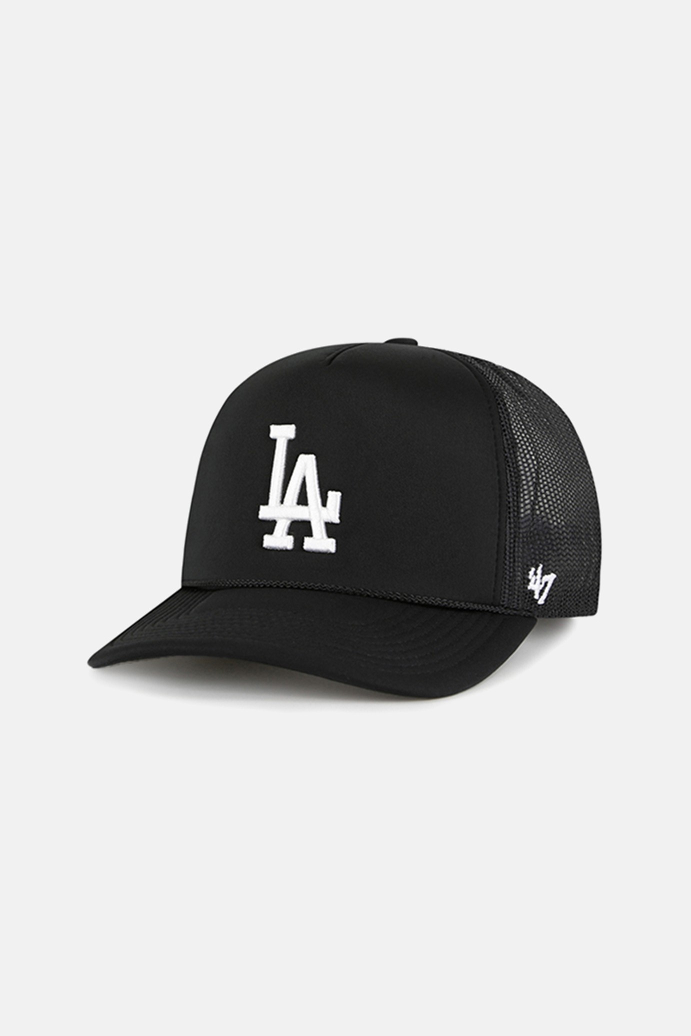'47 Los Angeles Foam Front Trucker Cap Black | Stylerunner