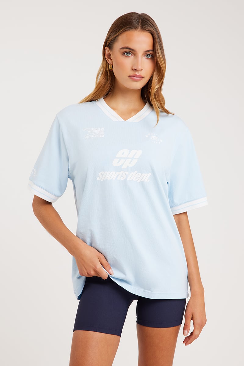 Ena Pelly Ep Sports Jersey Powder Blue | Stylerunner
