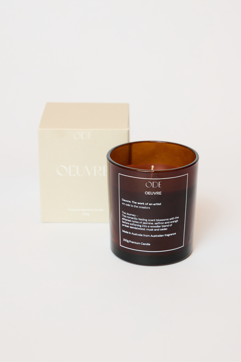 ODE Oeuvre Candle Oeuvre | Stylerunner