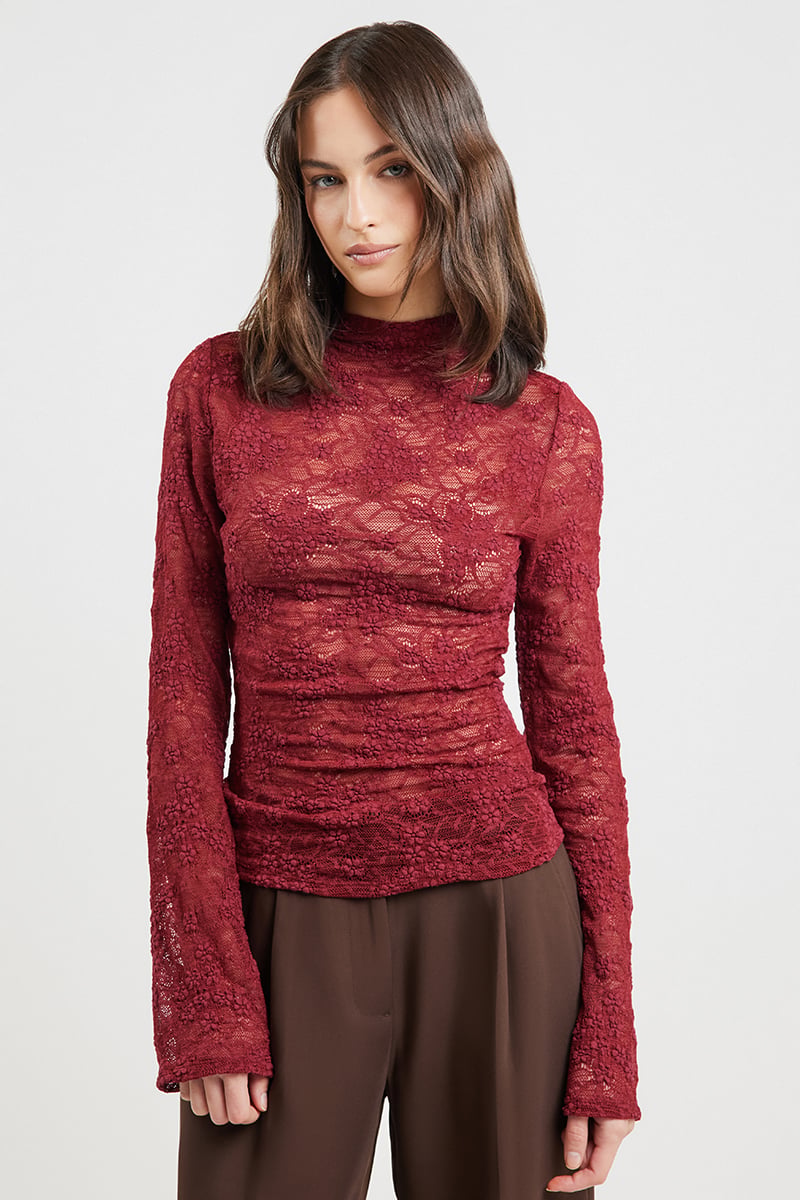 ODE Harlowe Lace Roll Knit SNGR | Stylerunner