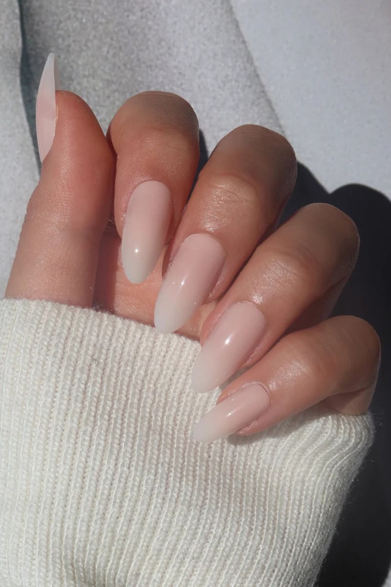 Glowie Daydream Long Press-on Nails Natural | Stylerunner