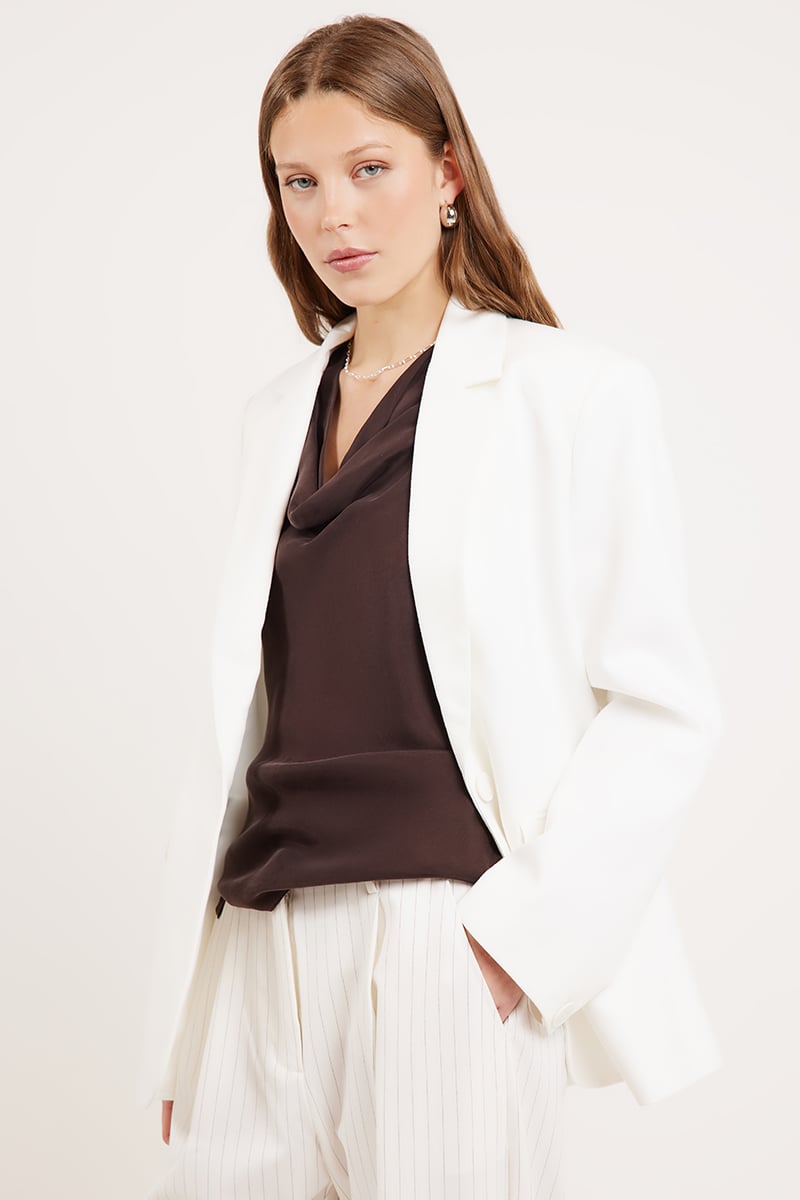 Nude Lucy Lina Blazer Salt | Stylerunner