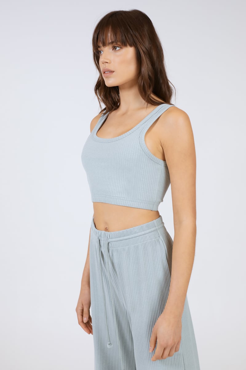 Stylerunner At Ease Crop Light Blue | Stylerunner