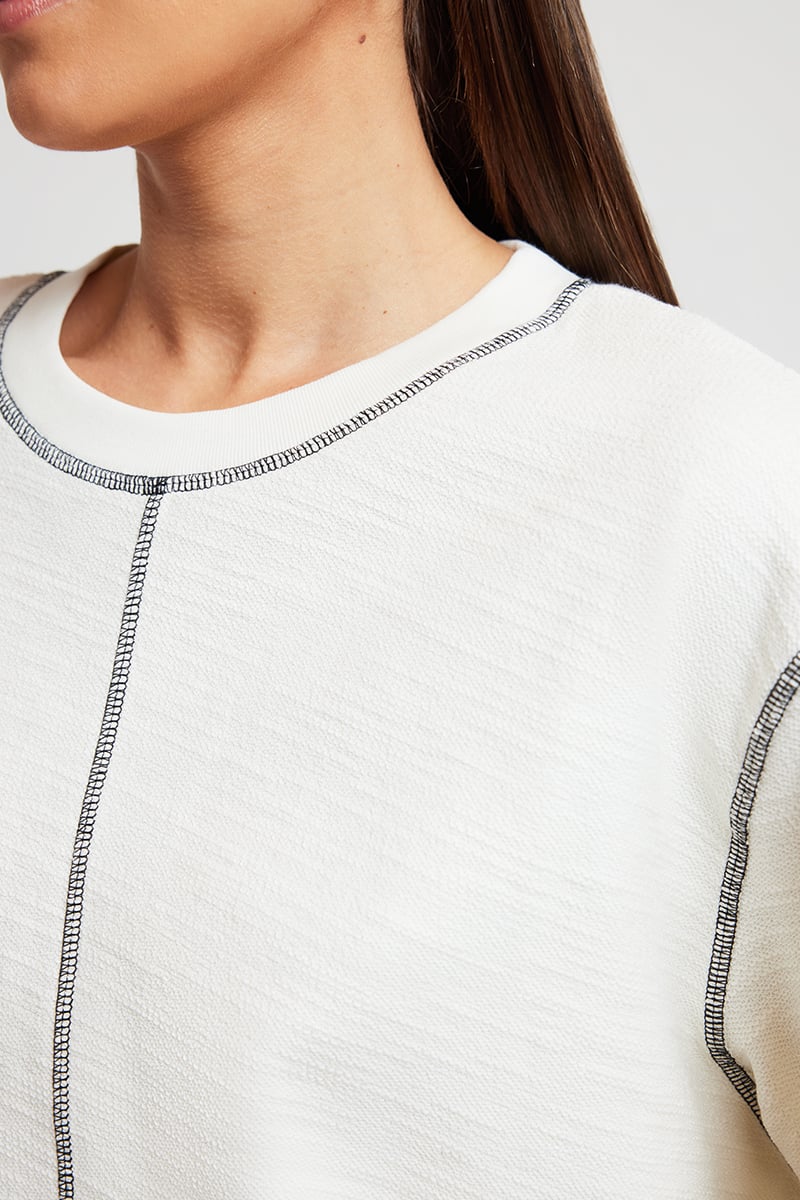 Nude Lucy Sutton Tee Salt | Stylerunner