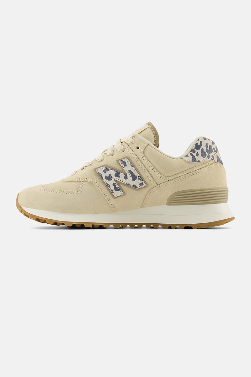 New Balance 574 Cream/Leopard | Stylerunner