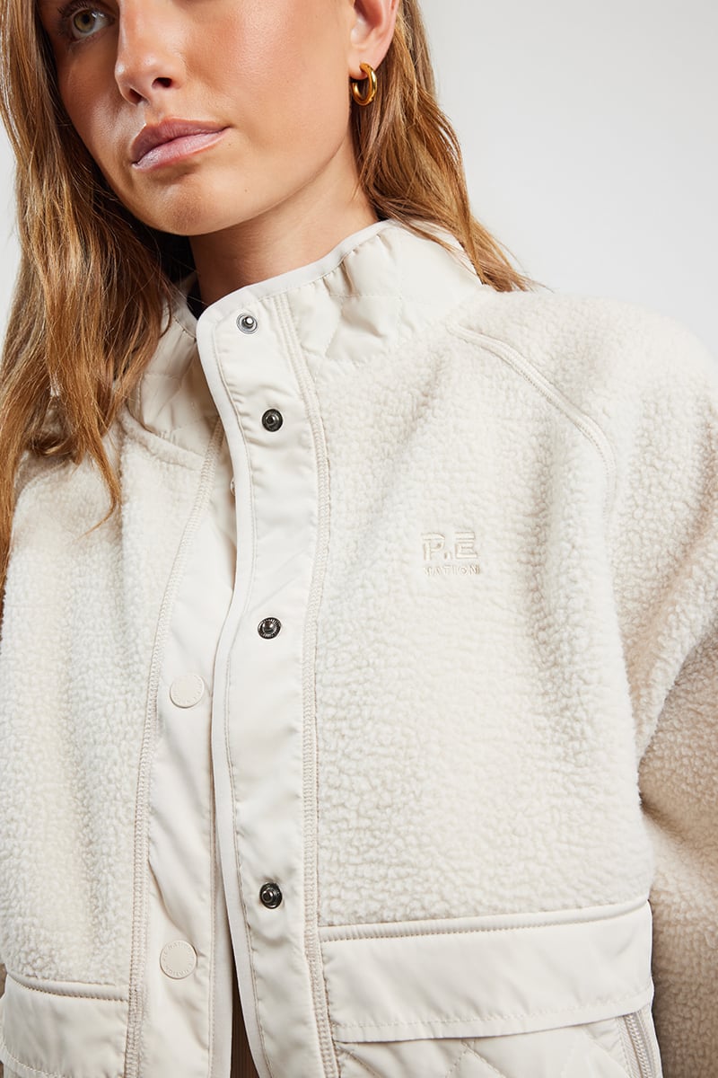 P.E Nation Technique Quilt Jacket Cloud | Stylerunner