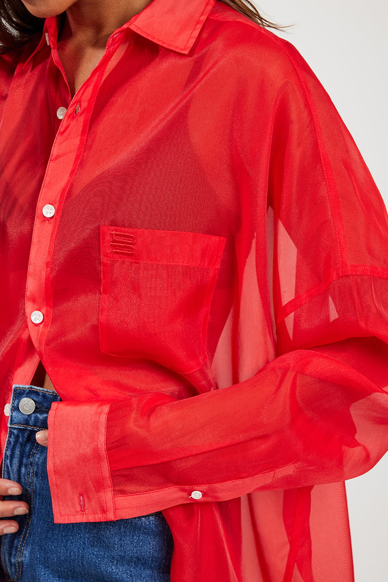 Blanca Cora Shirt Red | Stylerunner