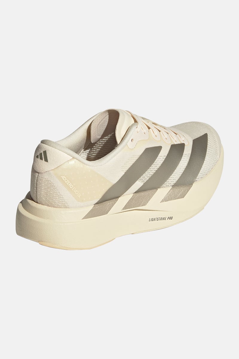 adidas Adizero EVO SL Wonder White/Silver Met | Stylerunner