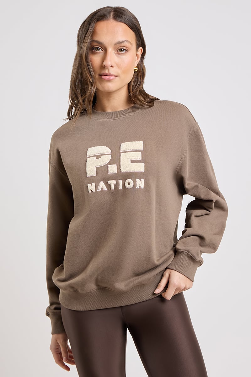 P.E Nation Heads Up To Sweat Walnut | Stylerunner