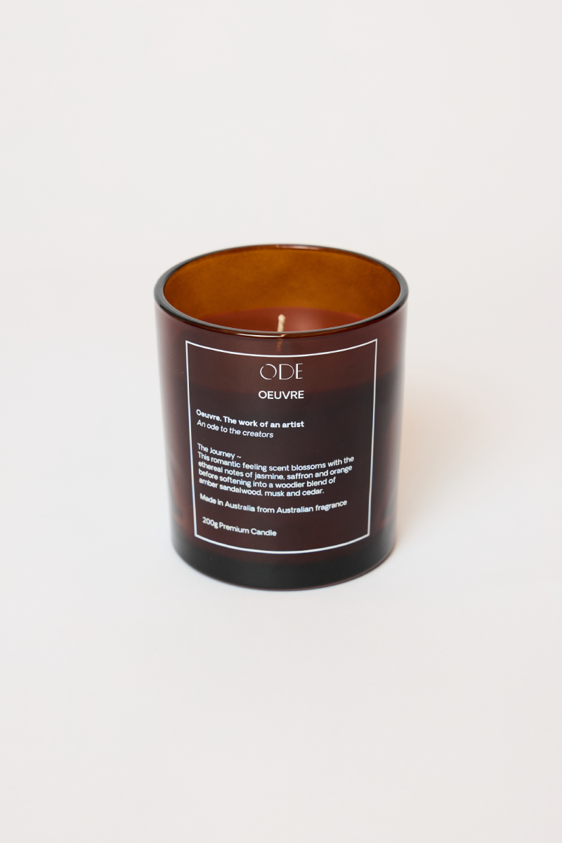 ODE Oeuvre Candle Oeuvre | Stylerunner