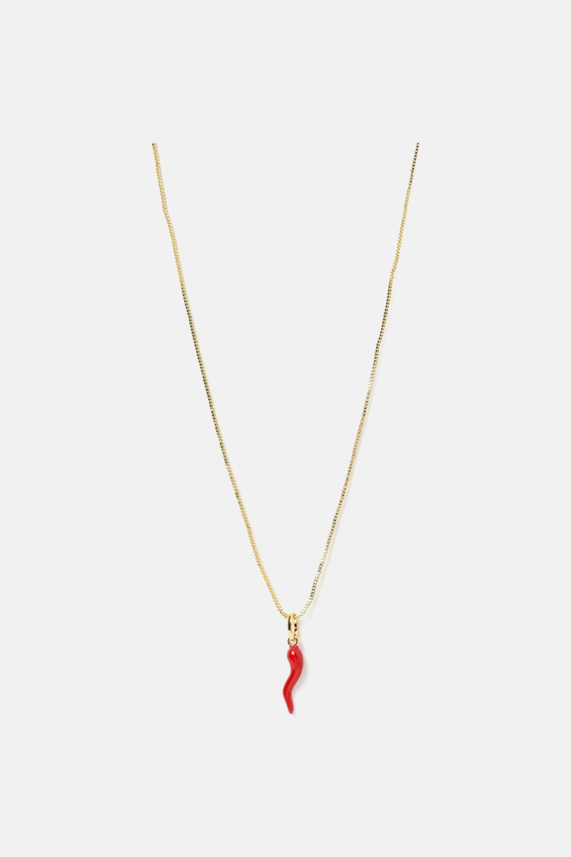 Arms of Eve Cornicello Charm Necklace Gold | Stylerunner