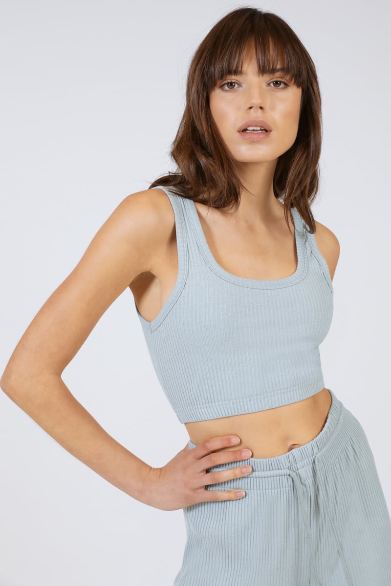 Stylerunner At Ease Crop Light Blue | Stylerunner