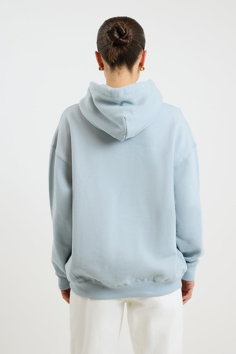 Camilla and Marc Grayson Logo Hoodie Light Blue | Stylerunner