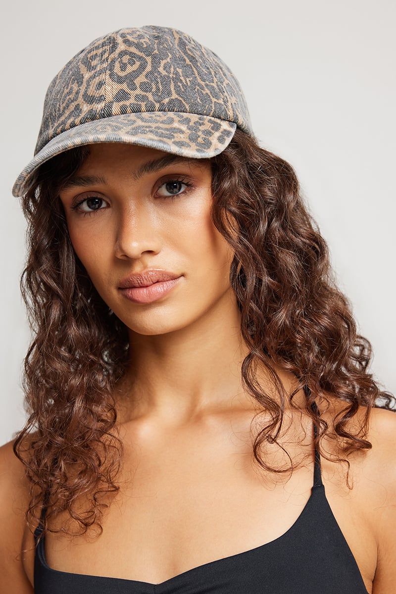 Stylerunner Leopard Cap Washed Leopard | Stylerunner
