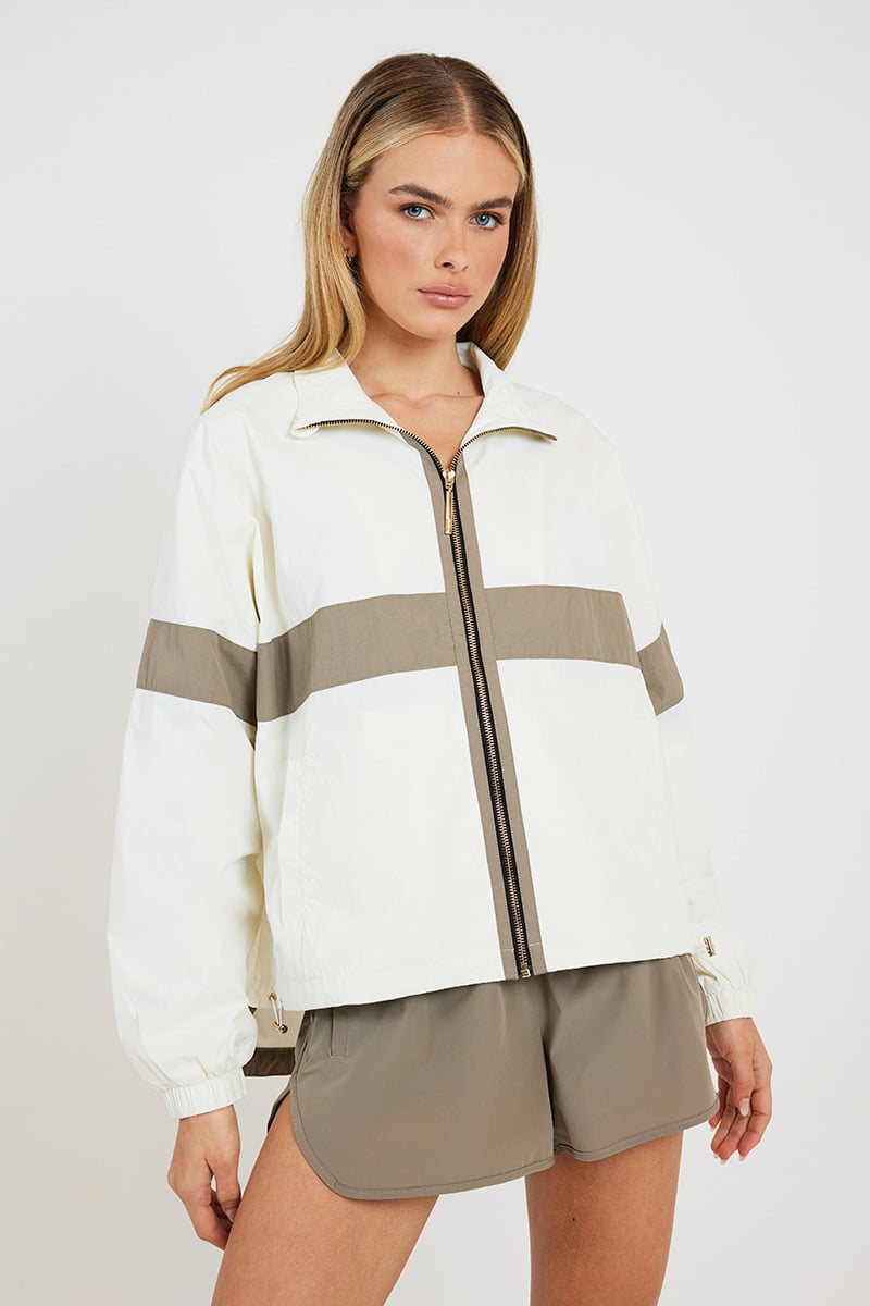 Stylerunner Element Windbreaker Chalk | Stylerunner