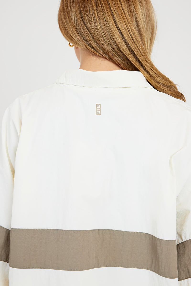 Stylerunner Element Windbreaker Chalk | Stylerunner