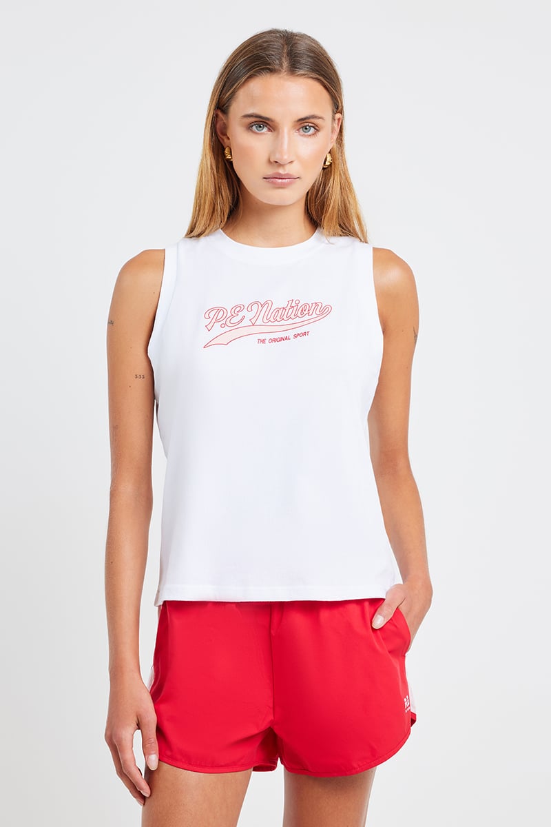 P.E Nation Formation Tank Optic White | Stylerunner