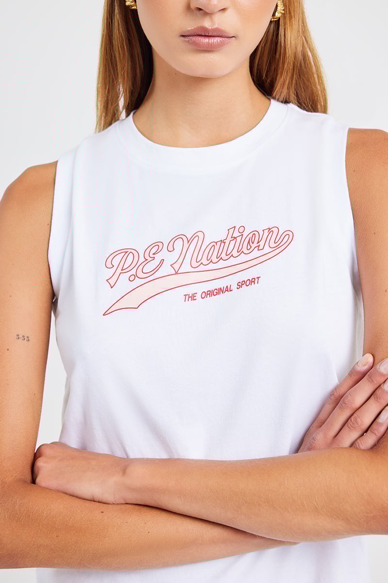 P.E Nation Formation Tank Optic White | Stylerunner