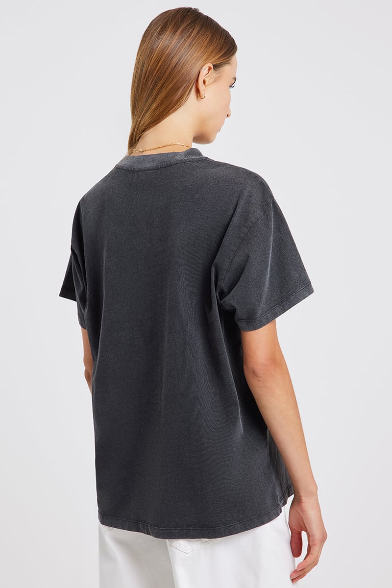 SOMETHING VERY SPECIAL Dont Pick Me Graphic Boxy Tee Vintage Black ...