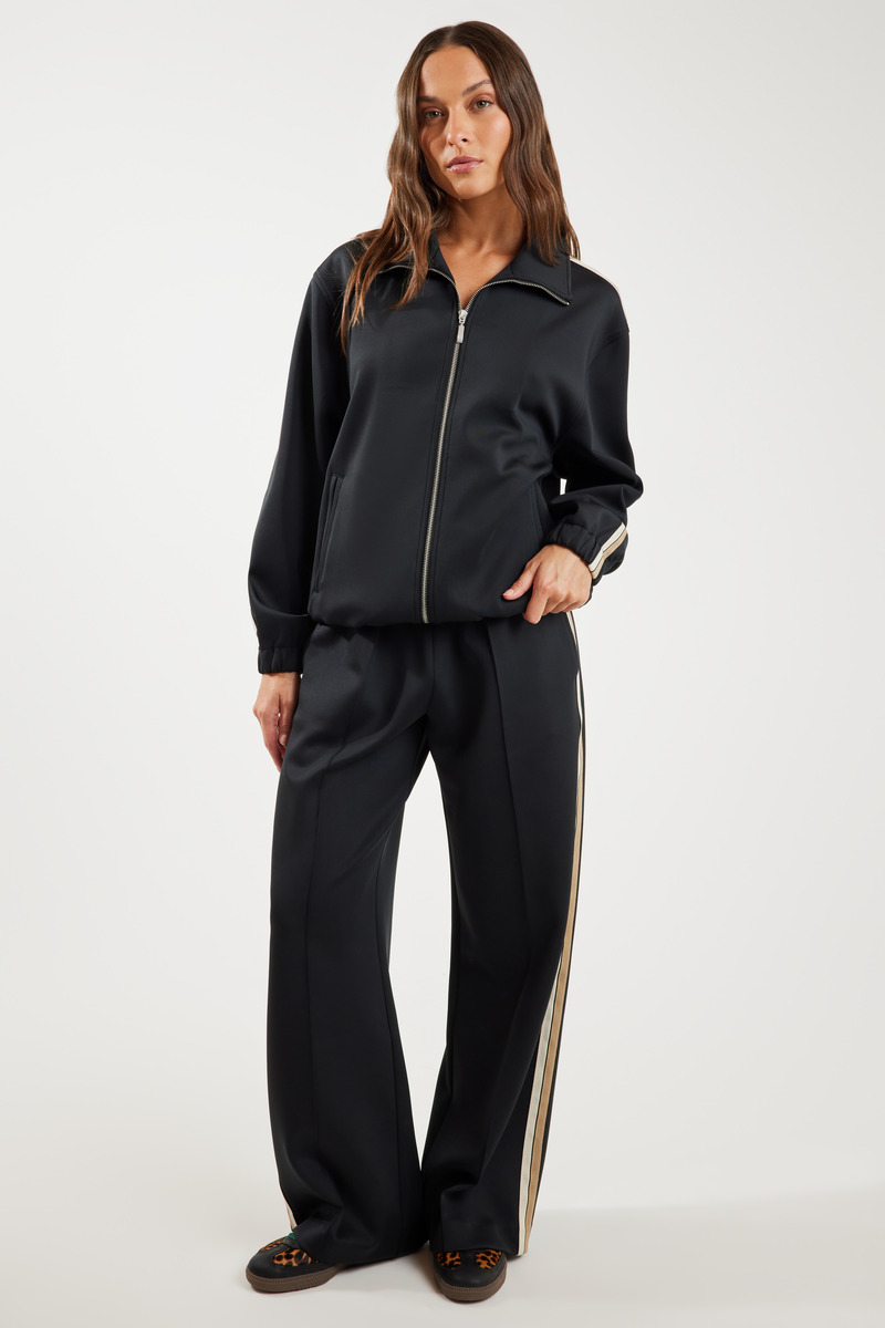 Stylerunner Lorah Track Pant Onyx | Stylerunner