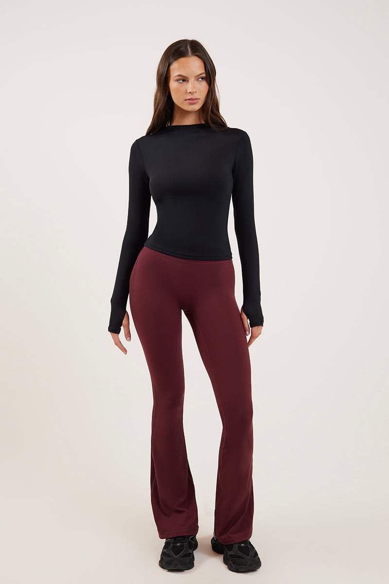 Leelo Active Sculpt Full Length Longsleeve Black | Stylerunner