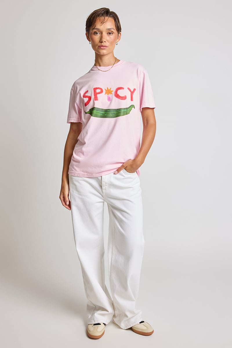 Maku The Label Spicy Tee Pink | Stylerunner