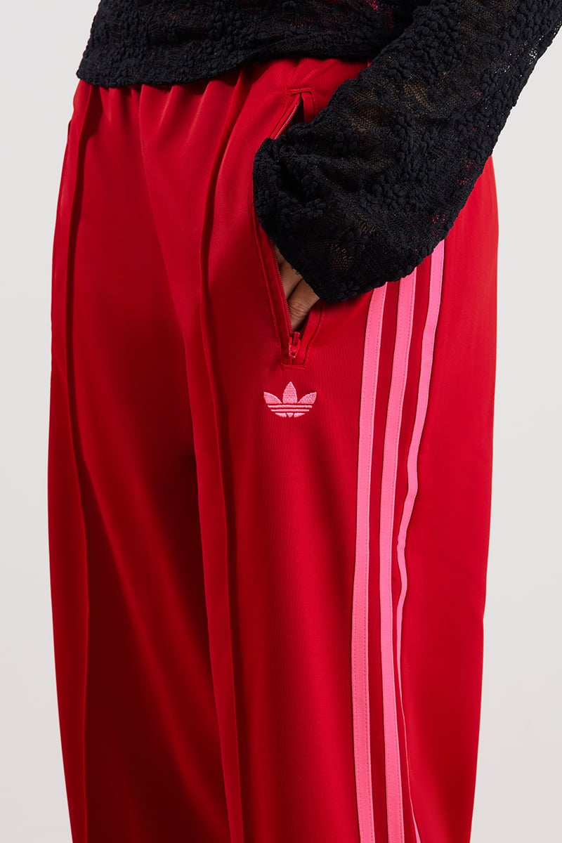 adidas Firebird Adicolor Classic Loose Track Pants Better Scarlet/Lucid ...