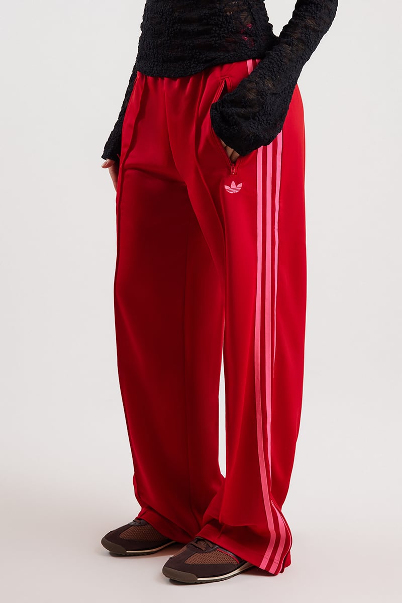 adidas Firebird Adicolor Classic Loose Track Pants Better Scarlet/Lucid ...