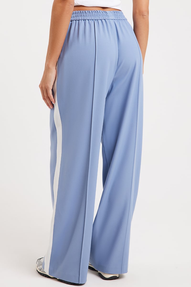 Stylerunner Donita Pants Dusty Blue | Stylerunner