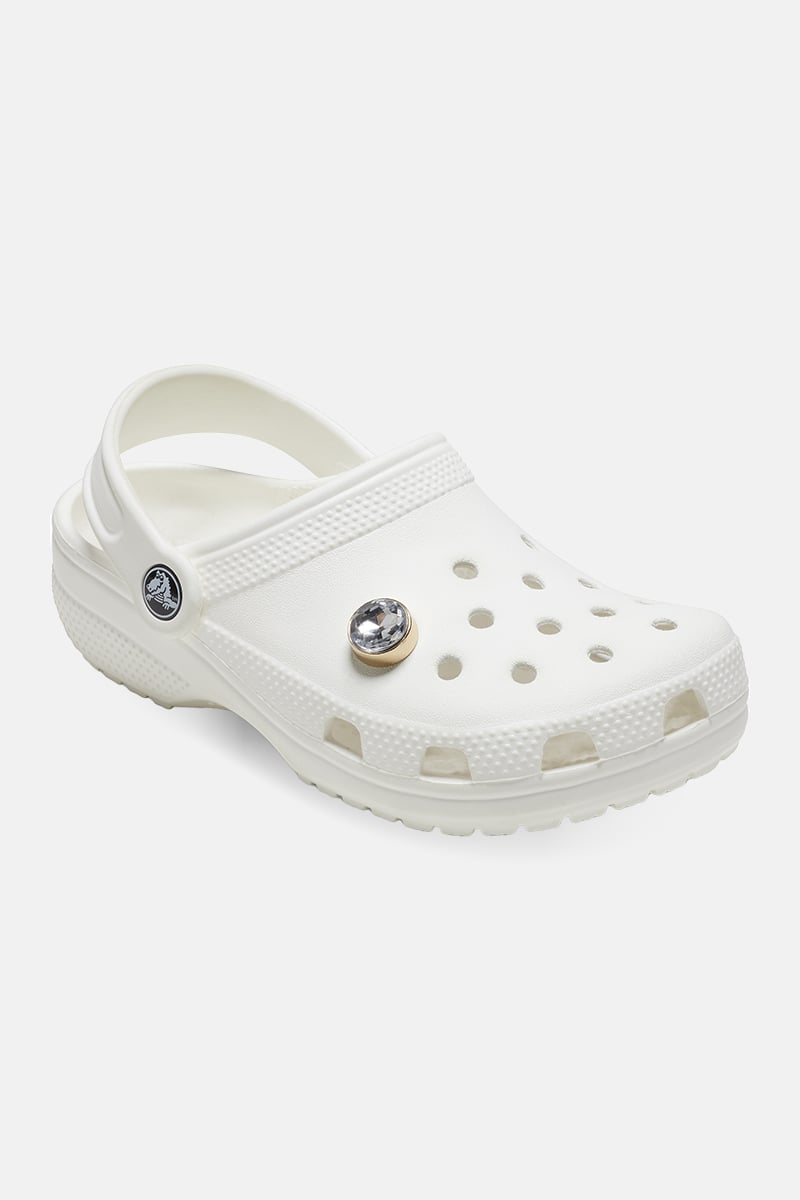 Crocs Gold Clear Jibbitz Multi | Stylerunner