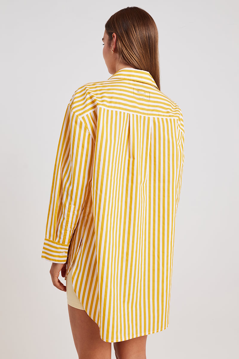 Stylerunner Resort Shirt Pineapple Stripe | Stylerunner