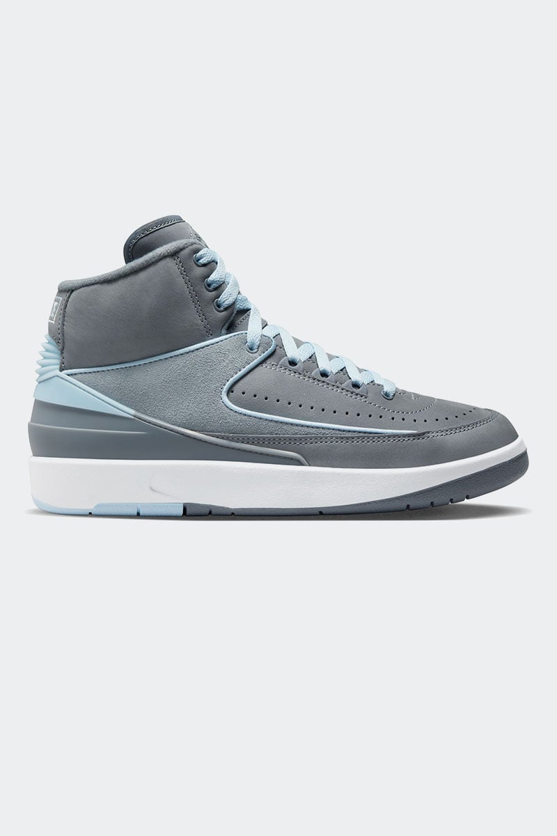 Nike Air Jordan 2 Retro Cool Grey/Ice Blue-White | Stylerunner