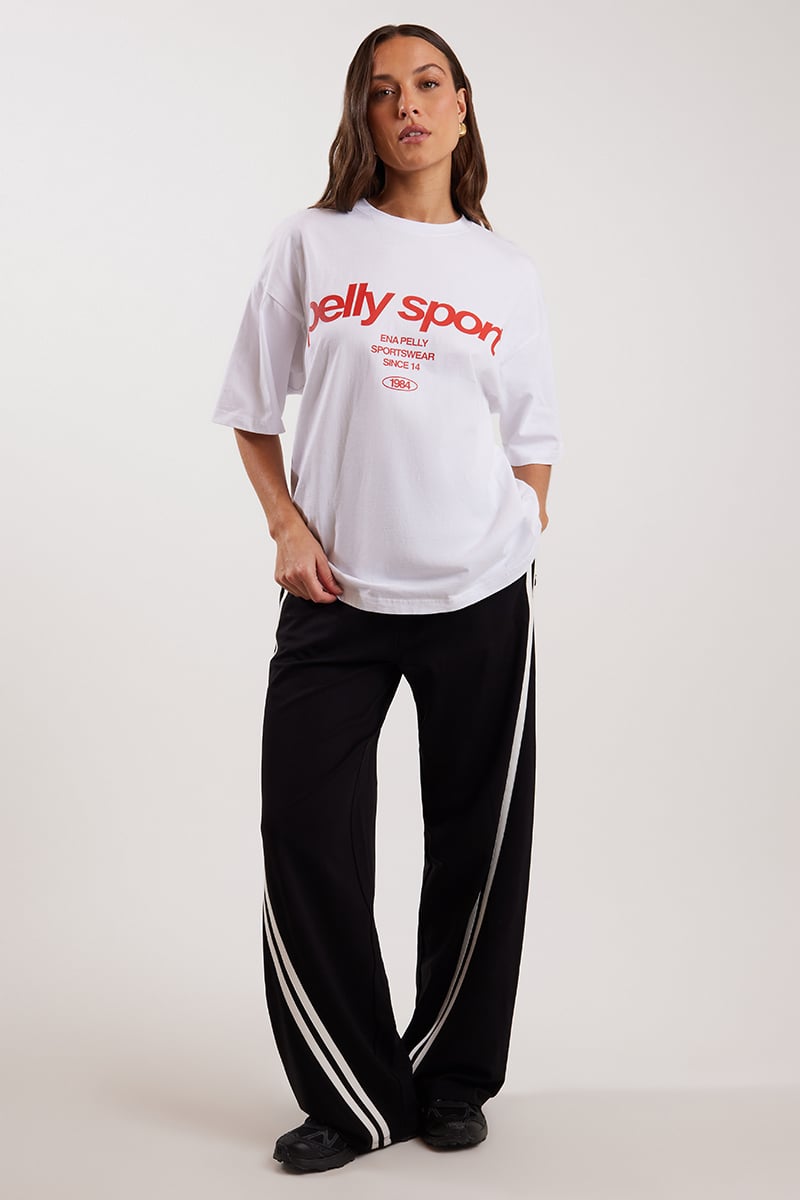 Ena Pelly Pelly Sport Tee White | Stylerunner