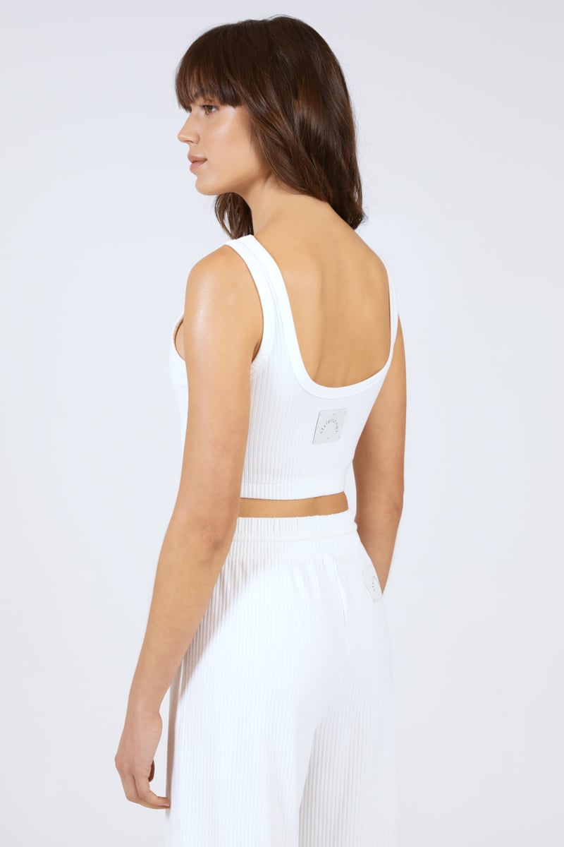 Stylerunner At Ease Crop Off White | Stylerunner