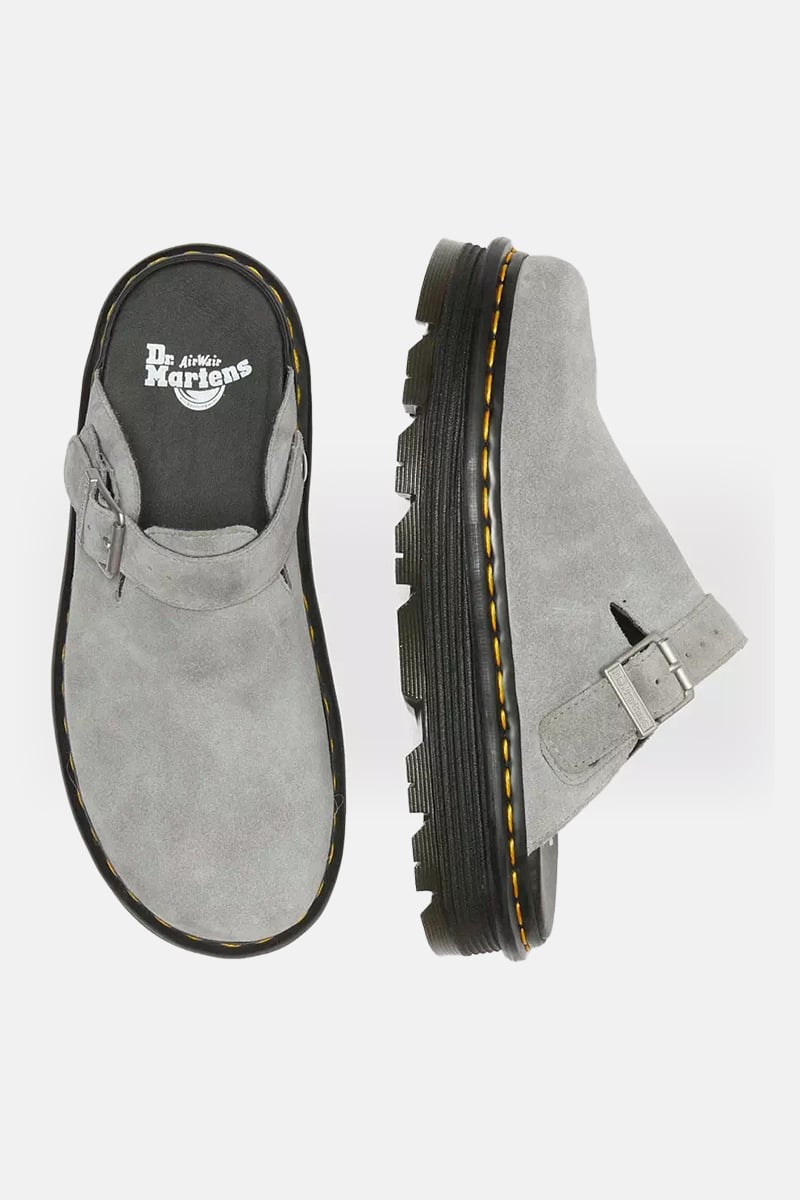 Dr Martens Zebzag Mule Ultimate Grey E.H Suede Mb | Stylerunner