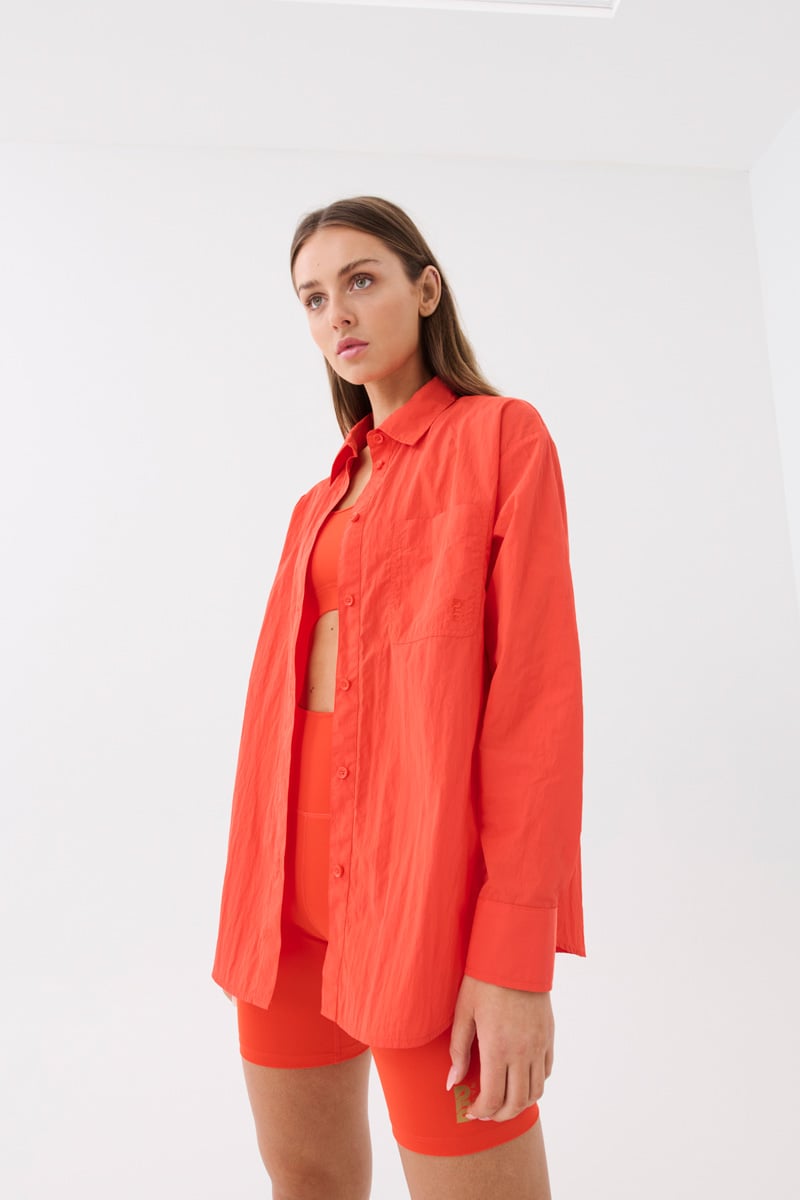 P.E Nation Interval Shirt Cherry Tomato | Stylerunner