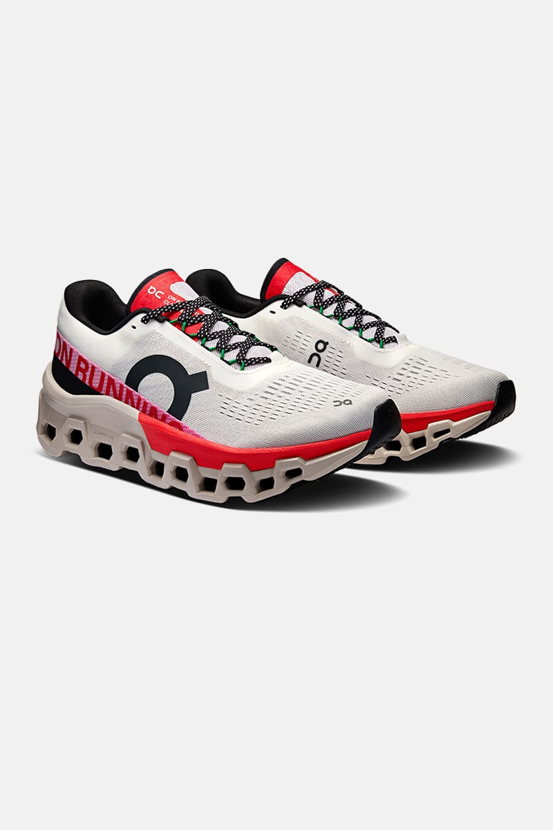 ON Cloudmonster 2 Ivory Red | Stylerunner