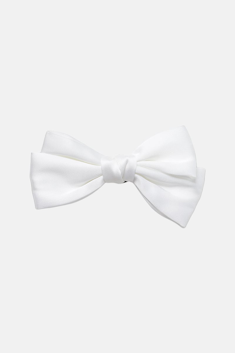 Crocs Acc Oversized Bow Jibbitz Oversized Regal White Bow | Stylerunner