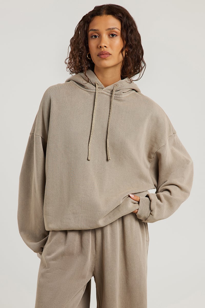 FELLE Oversized Hoodie Desert Sand | Stylerunner