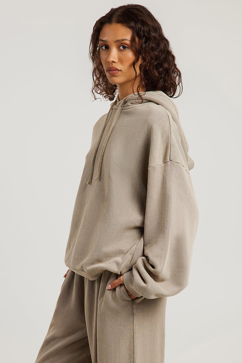 FELLE Oversized Hoodie Desert Sand | Stylerunner