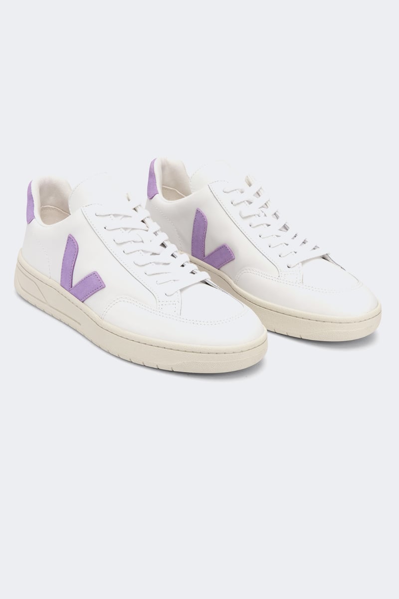 Veja V-12 EXTRA-WHITE_LAVANDE | Stylerunner