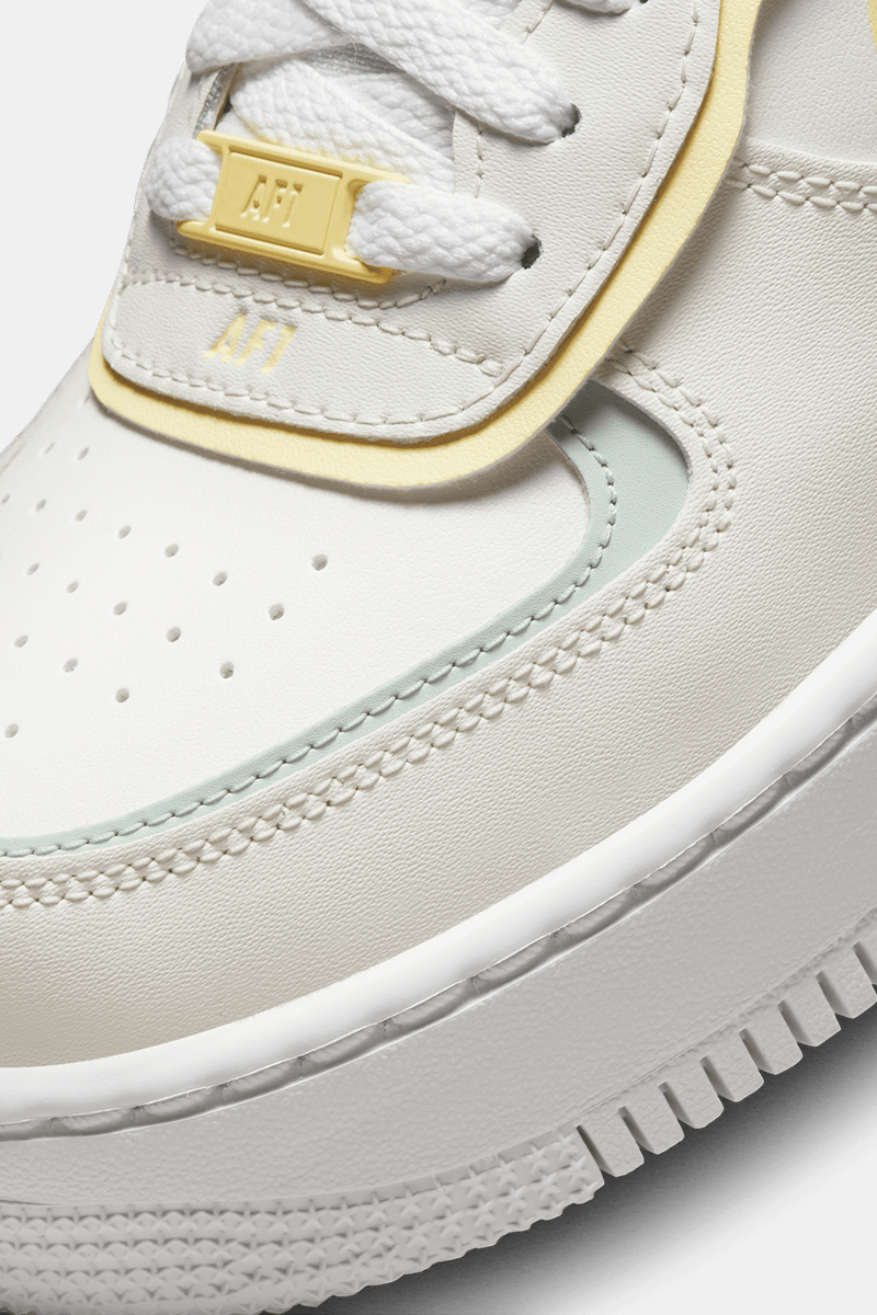 Nike AF1 Shadow Sail/Light Silver-Citron Tint | Stylerunner