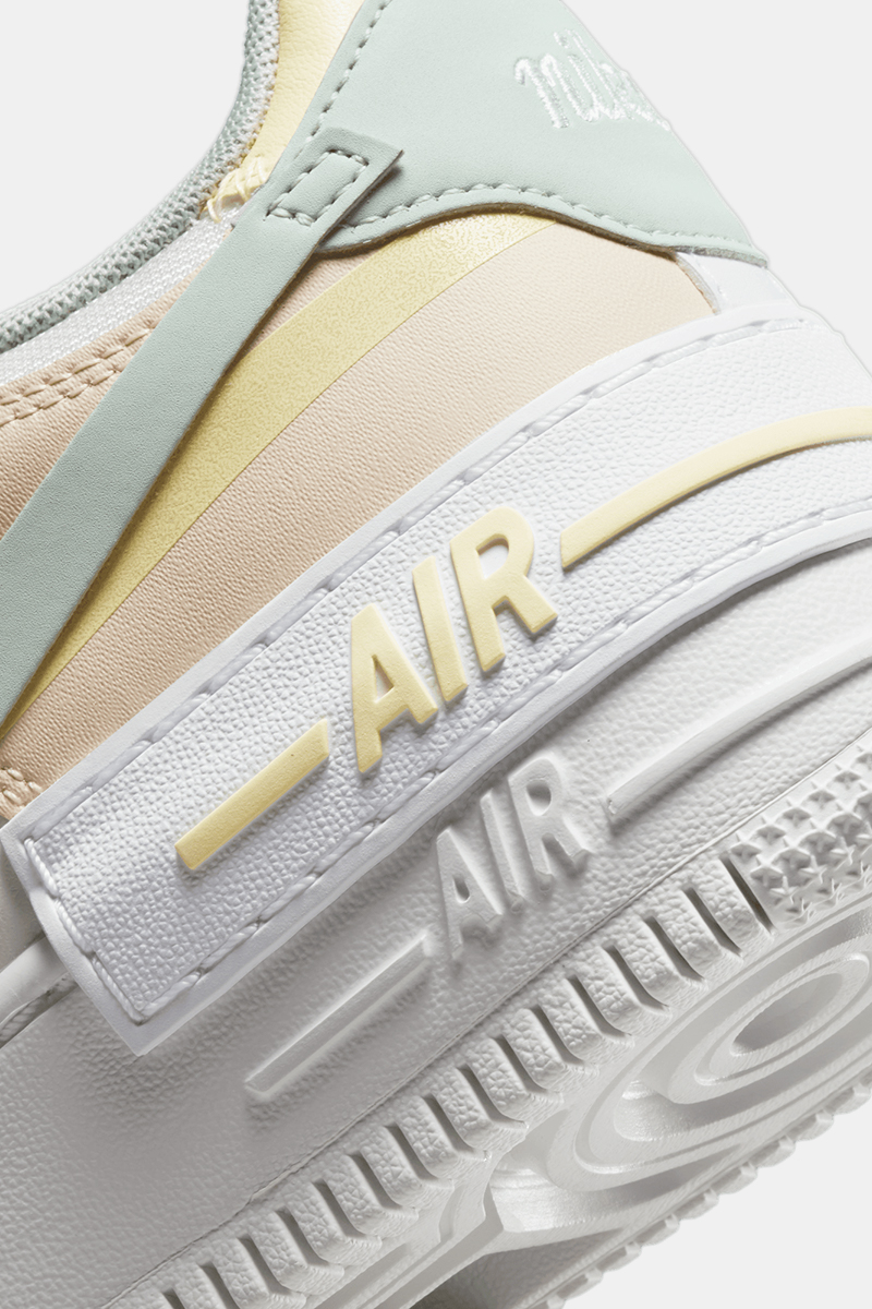 Nike AF1 Shadow Sail/Light Silver-Citron Tint | Stylerunner