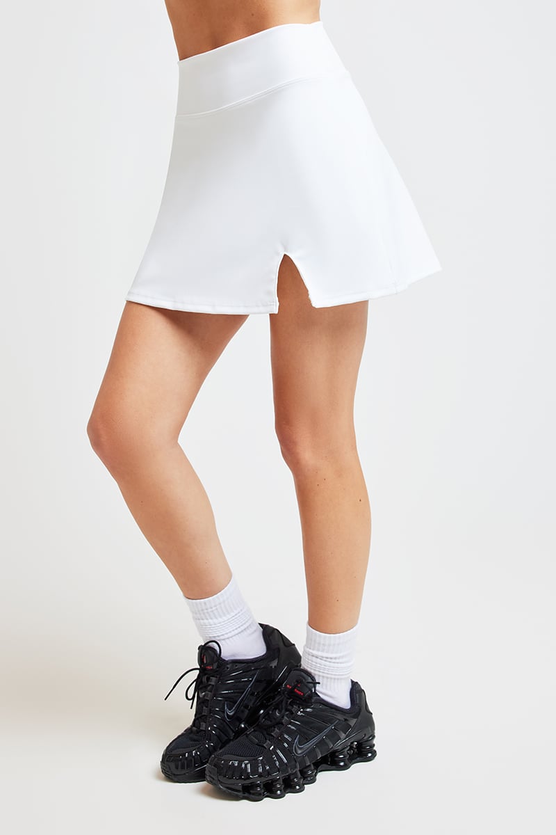 Stylerunner Elevate Skort Bright White | Stylerunner