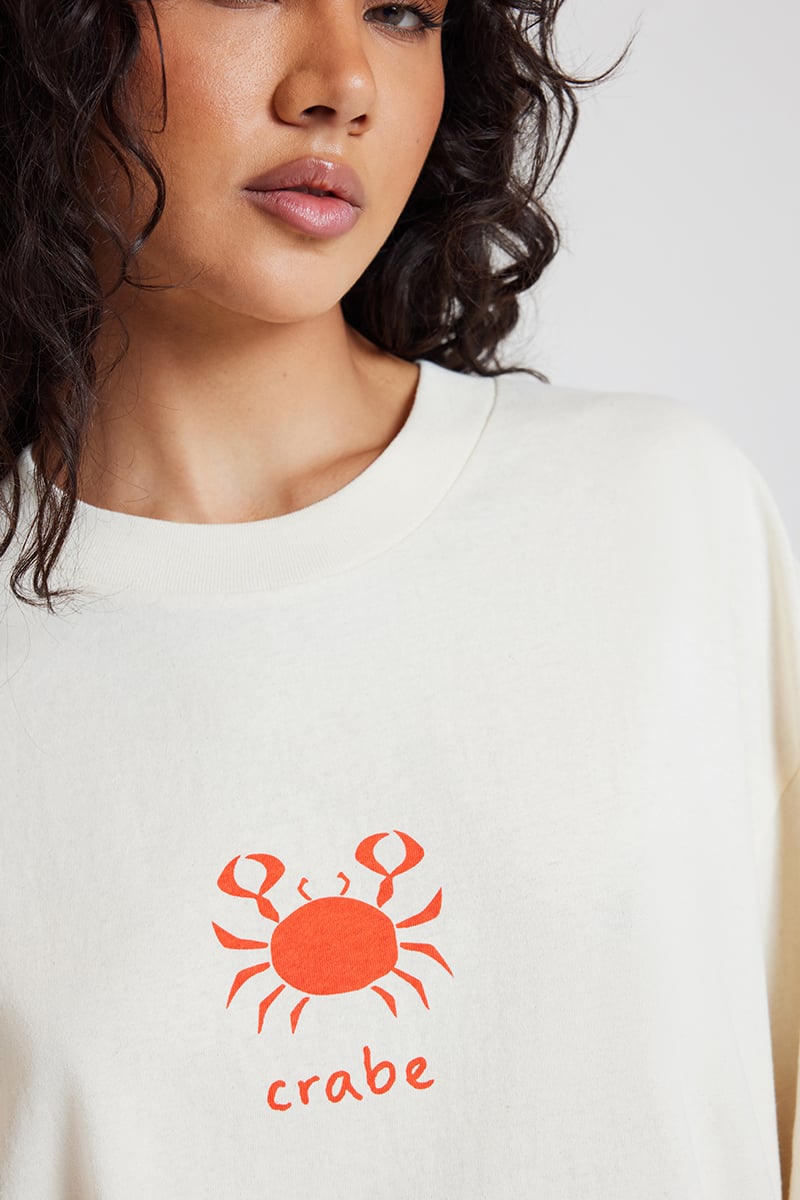 Araminta James Crabe Tee Natural | Stylerunner