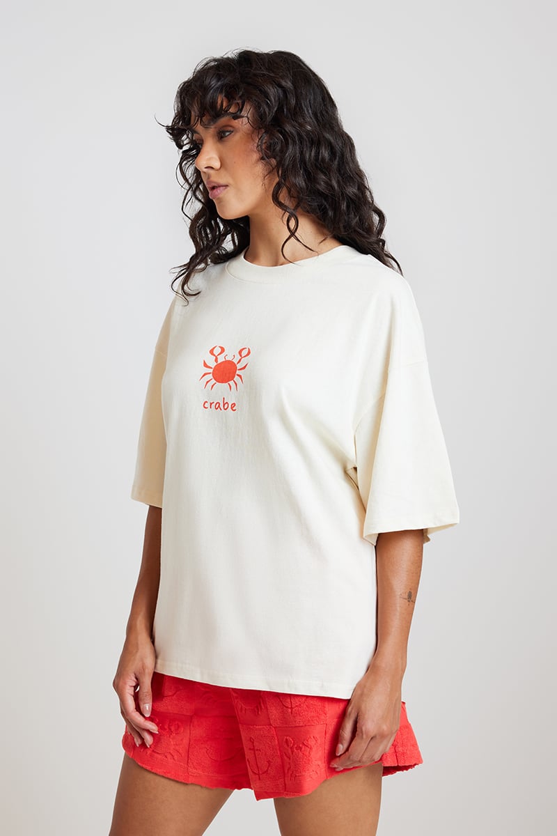 Araminta James Crabe Tee Natural | Stylerunner