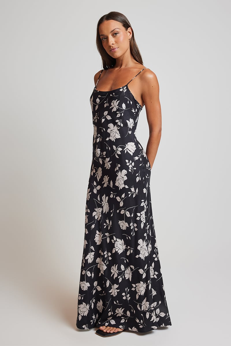 Nude Lucy Alba Cupro Maxi Dress Alba | Stylerunner